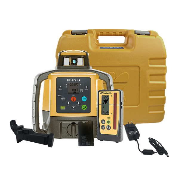 Topcon RL-HV1S Single Grade Rotating Laser w/ LS100D Receiver