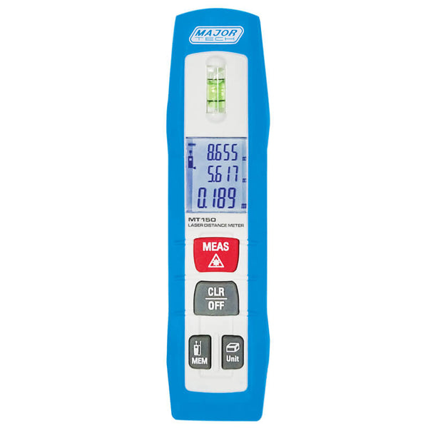 Major Tech MT150 Professional 50m Laser Distance Meter with BT